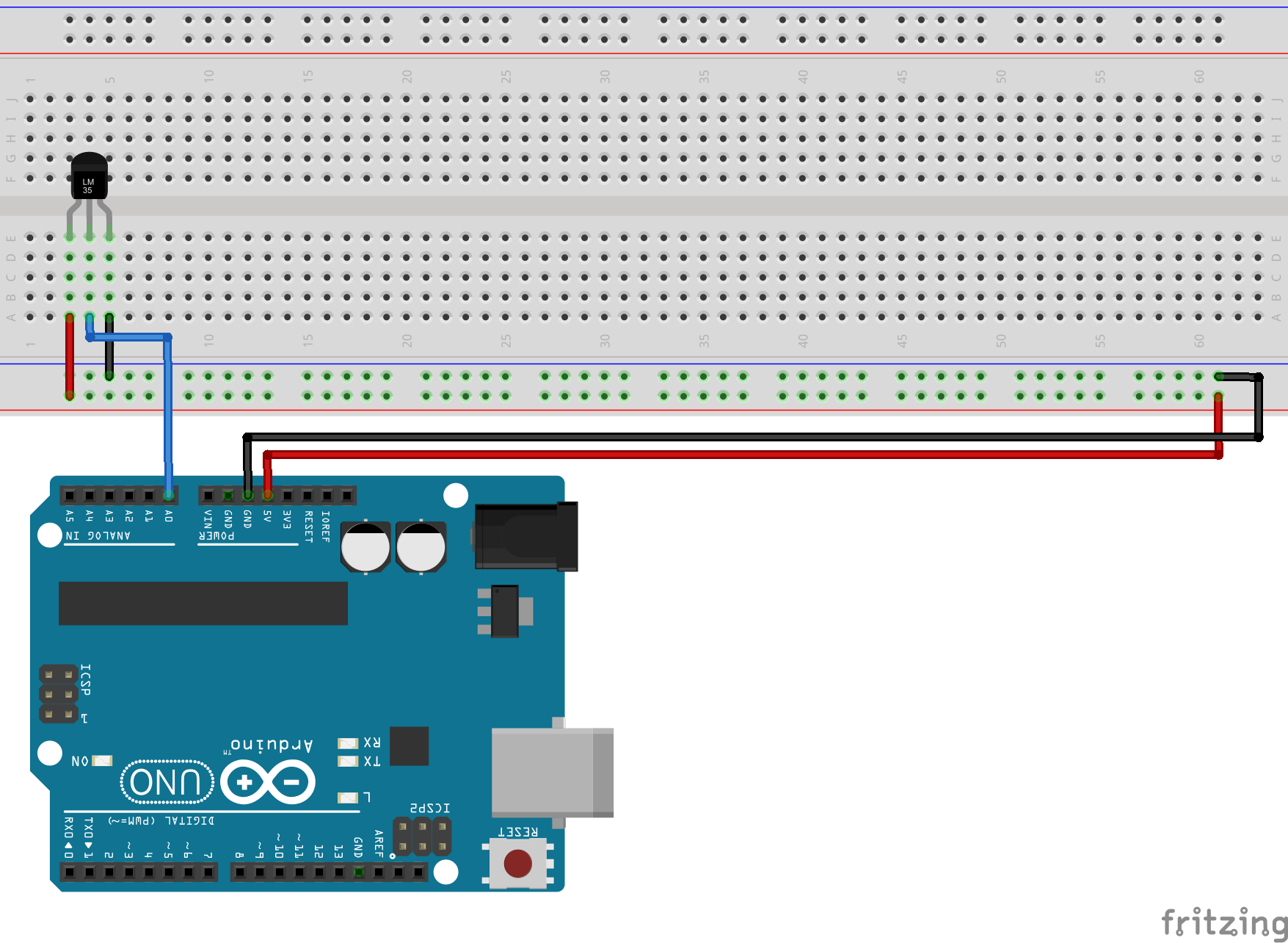 Akuisisi Data Sensor LM35 dengan Arduino | Pras@GoDevopsID